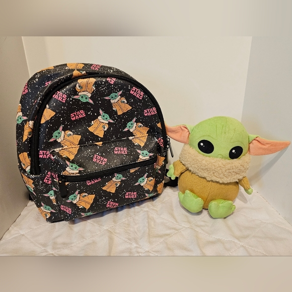 Star Wars | Accessories | Star Wars Mini Backpack And Yoda Plush Set ...